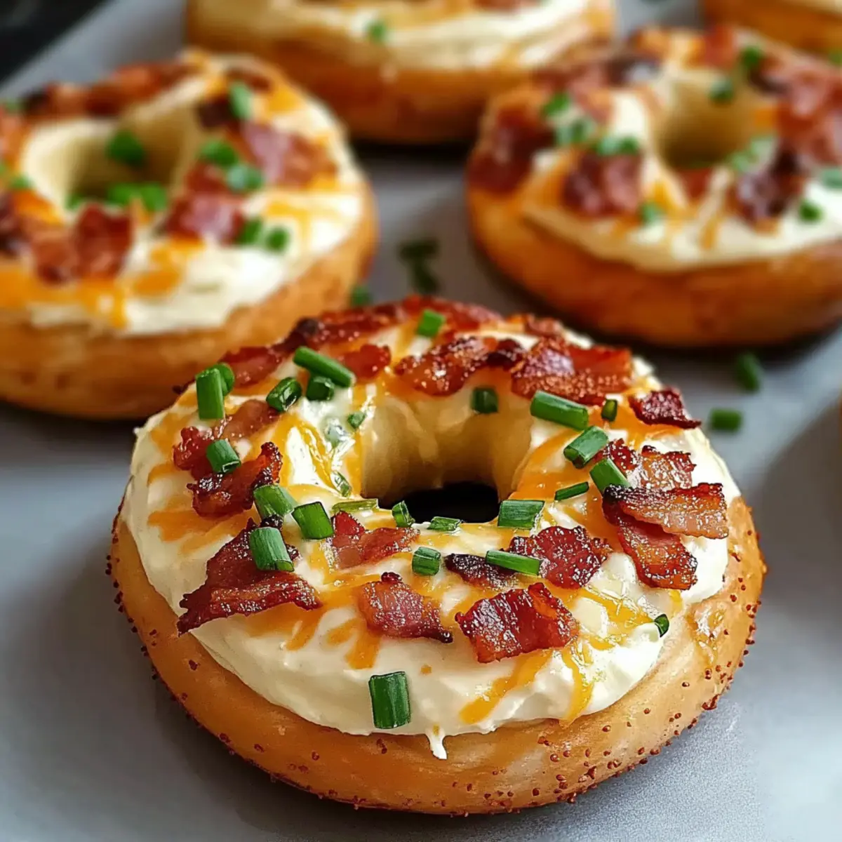 Irresistible Zesty Bacon Cream Cheese Bagels – A Delicious Breakfast