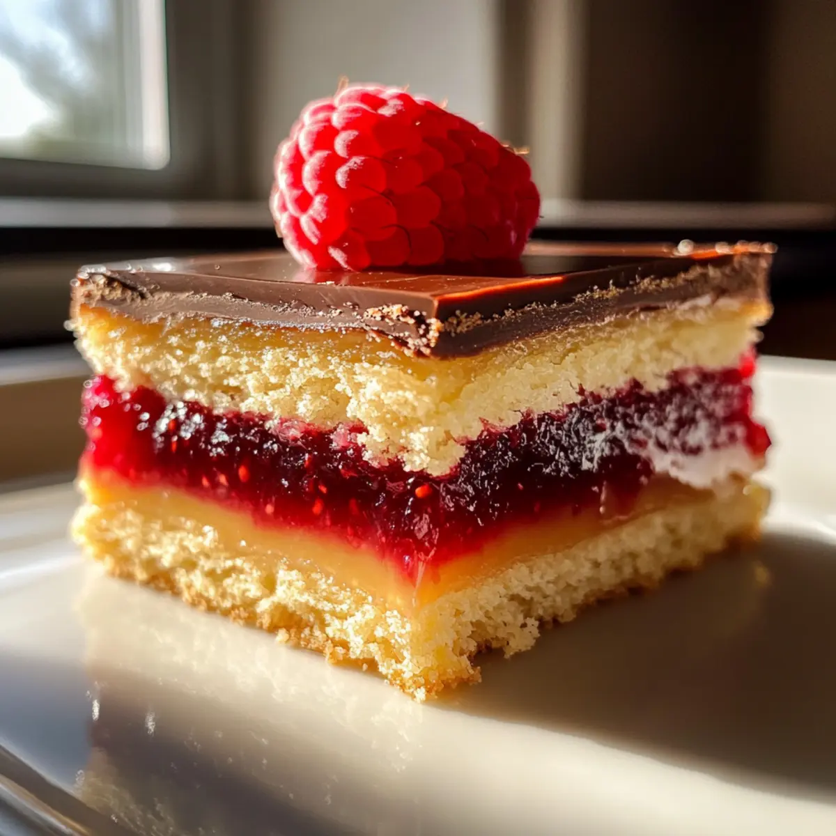 Ultimate Vegan Raspberry Caramel Millionaires Shortbread
