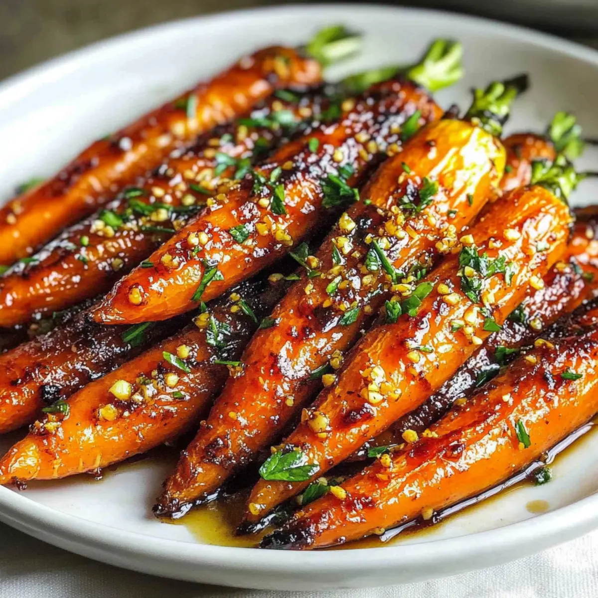 Ultimate Honey Garlic Roasted Carrots - Delicious Side Dish