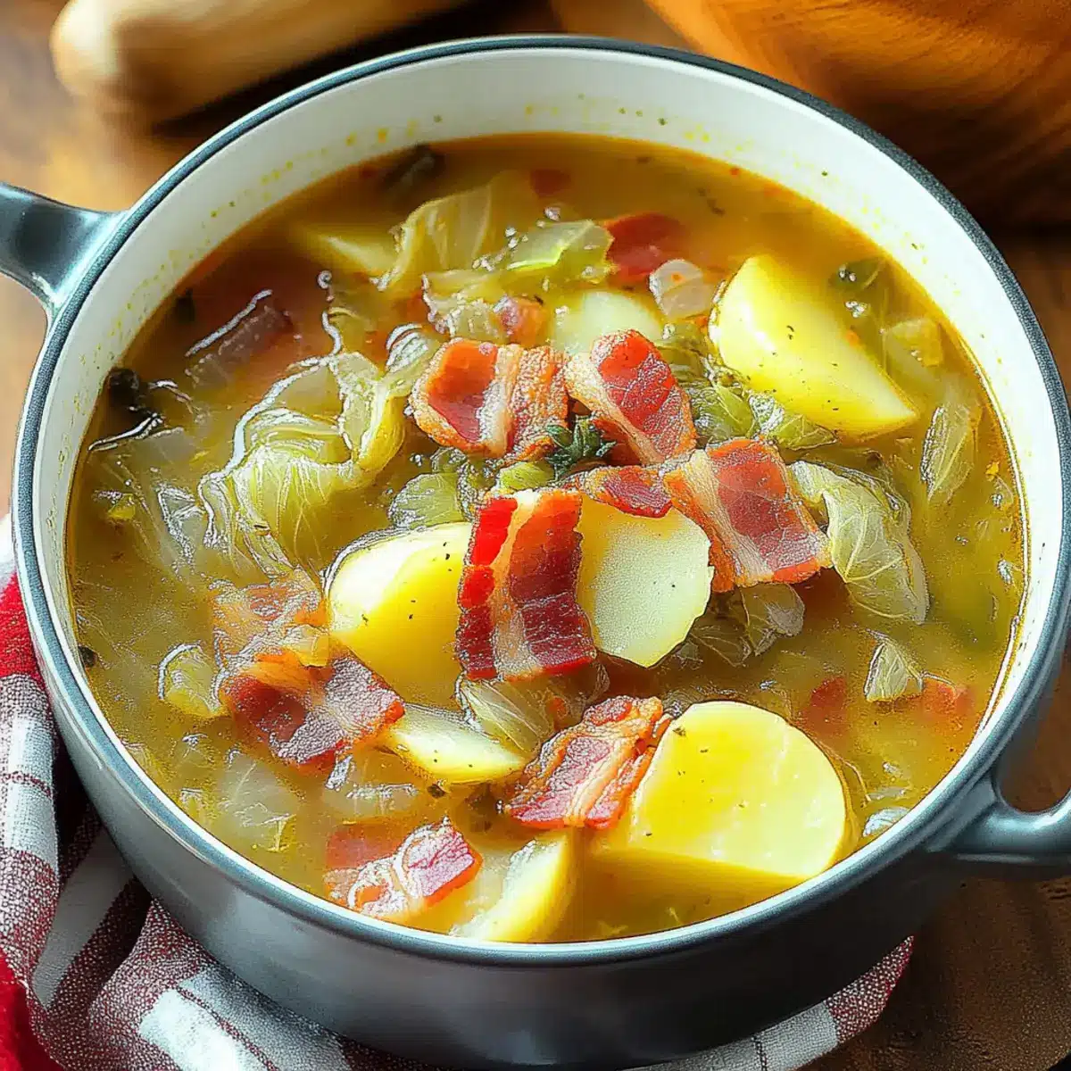 Ultimate Irish Bacon, Cabbage, and Potato Soup Recipe
