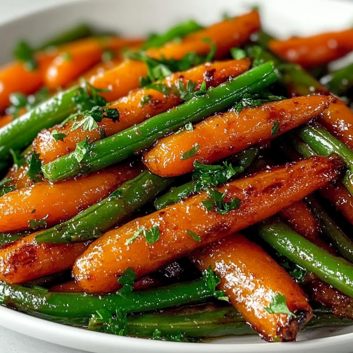 Irresistible Honey Glazed Carrots & Green Beans: A Delicious Side