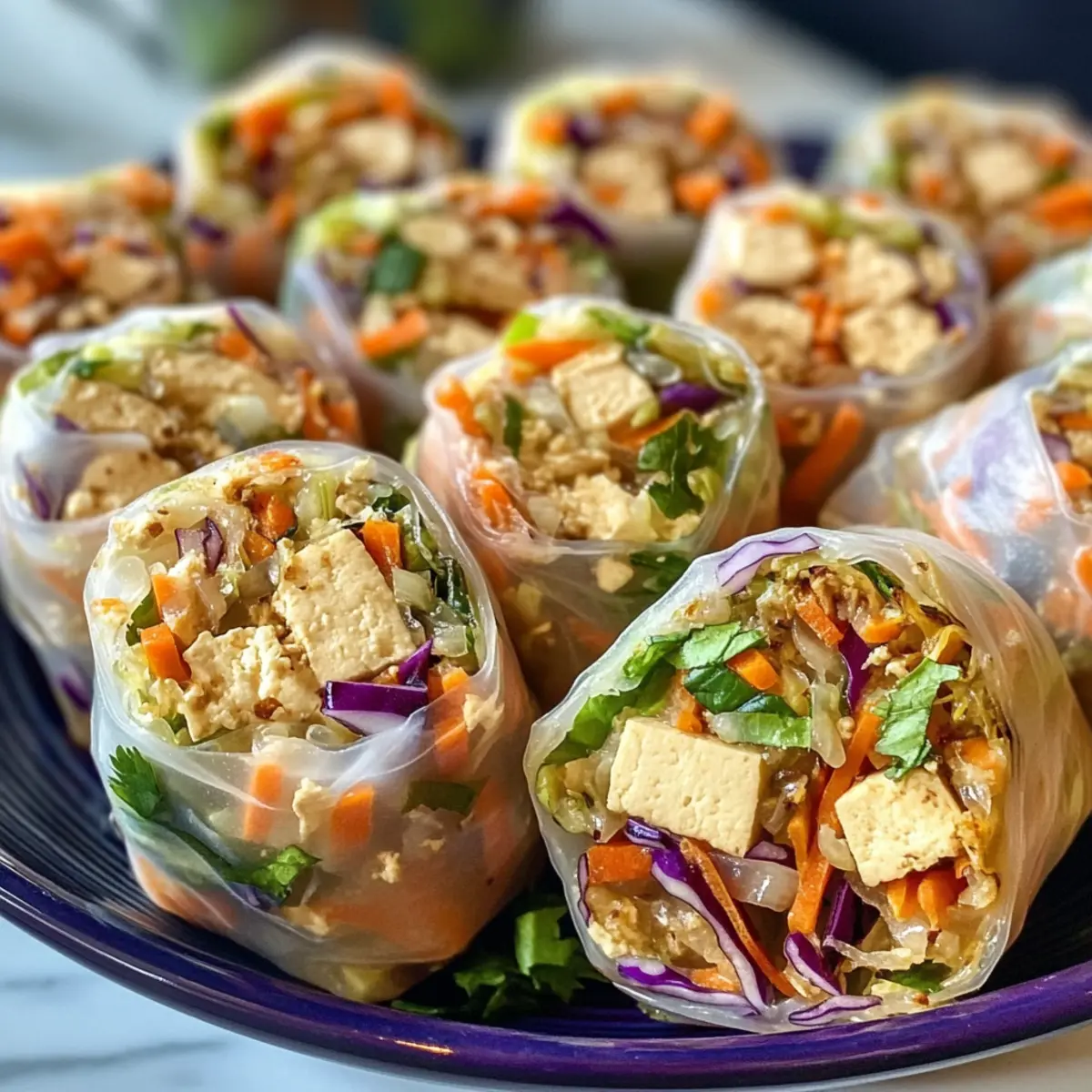 Ultimate Crispy Air Fryer Rice Paper Rolls: Delicious Vegan Snack