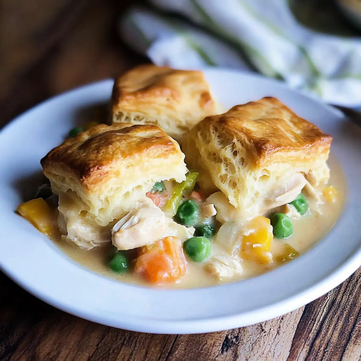 Ultimate Chicken Pot Pie with Biscuits – Delicious Comfort Food