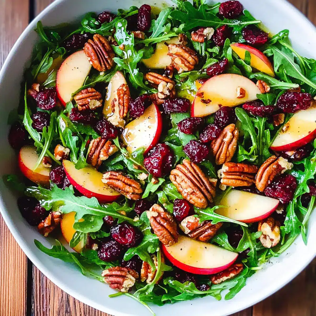 Easy Arugula Salad with Apples for a Delicious Boost