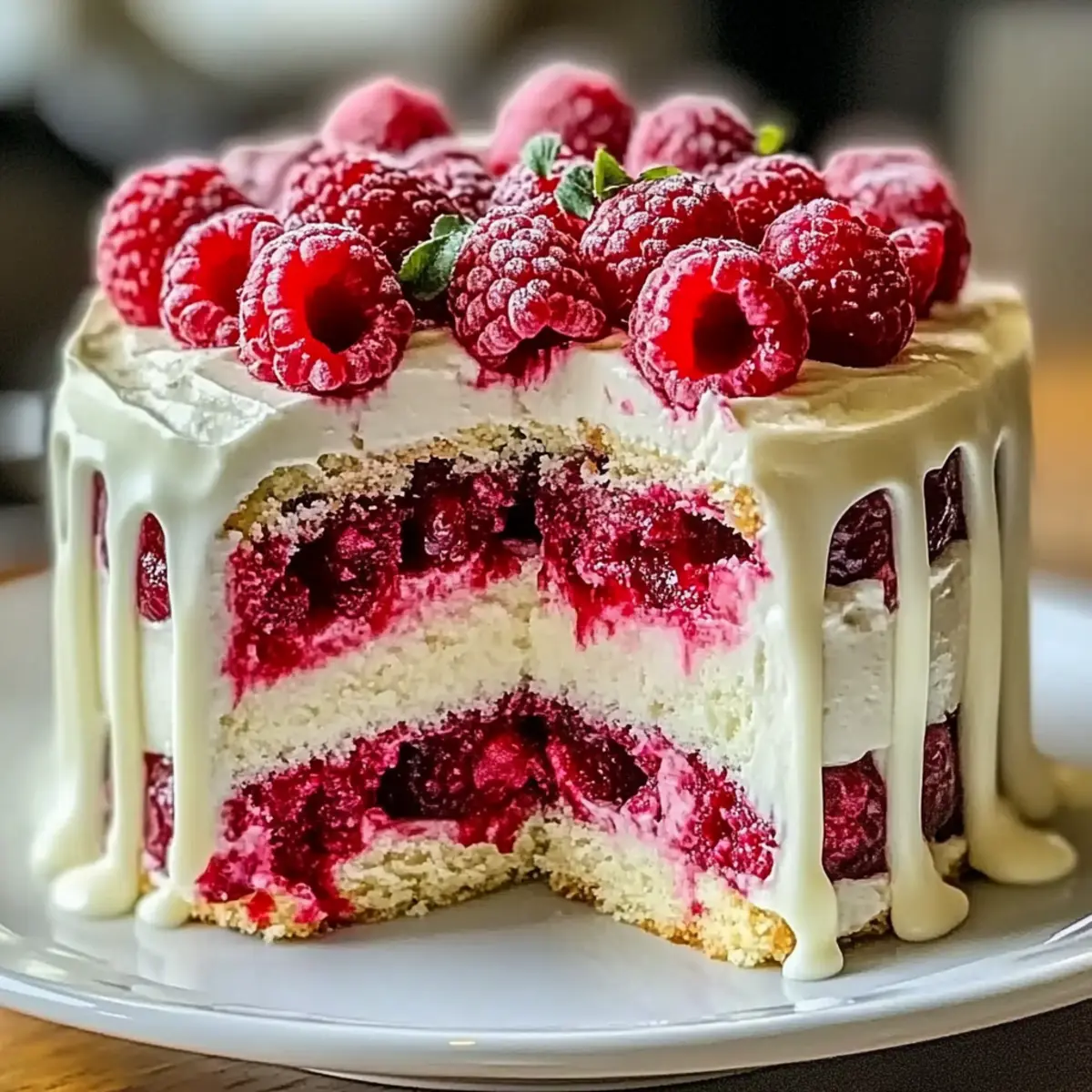 Ultimate White Chocolate Raspberry Dream Cake: Irresistibly Delicious