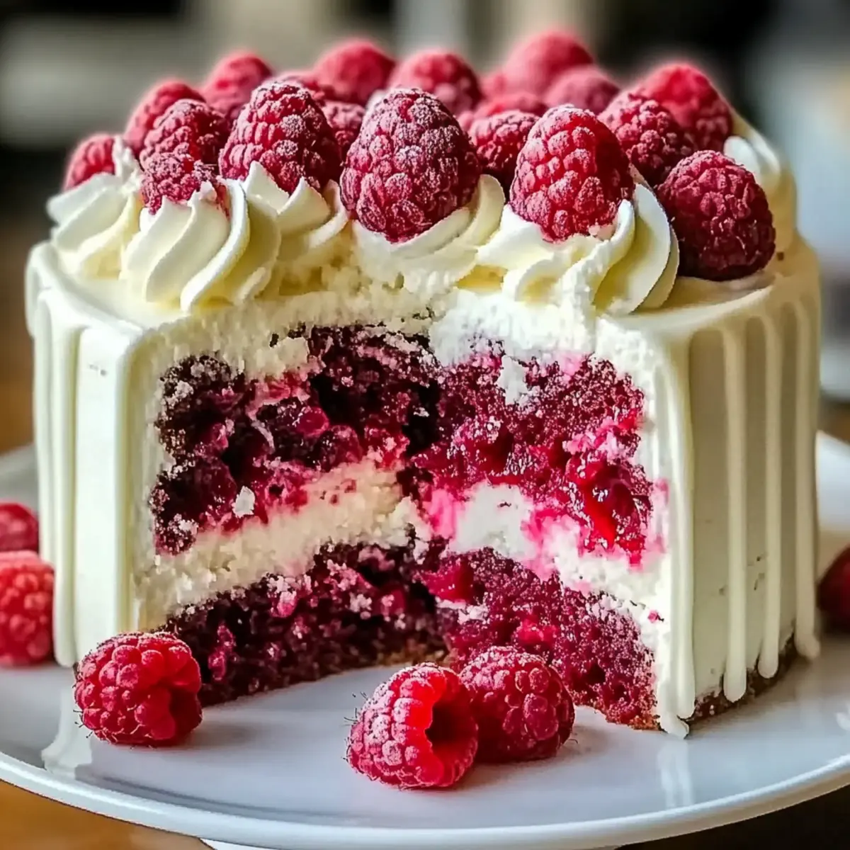 Ultimate White Chocolate Raspberry Dream Cake: Irresistibly Delicious