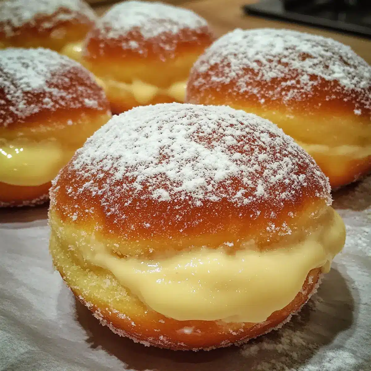 Bomboloni alla Crema: Irresistible Cream-Filled Delights